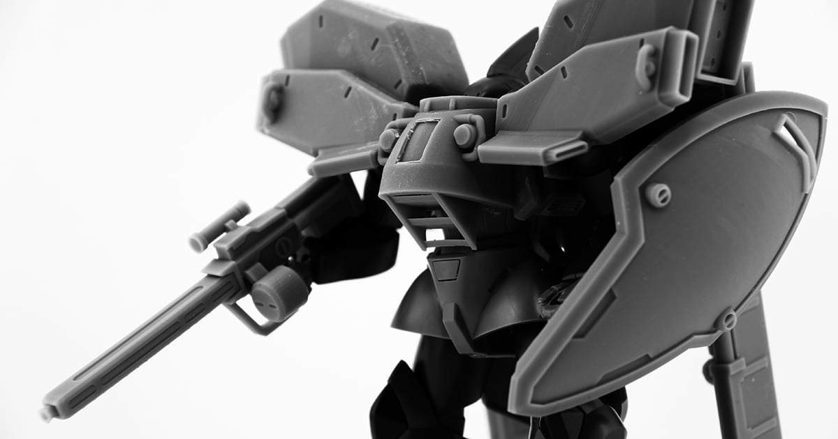 MS 14F Gelgoog Marine ゲルググマリーネ用 ゲルググ シュトゥッツァー Gelgoog Stutzer カスタムレジン