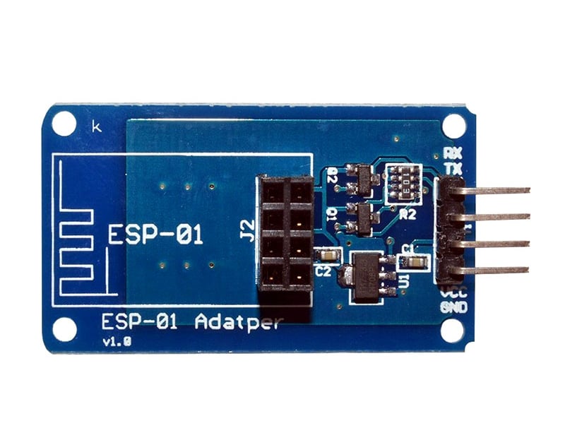 Módulo Adaptador Esp8266 Serial 3 3v 5v WiFi Esp01 MGSYSTEM