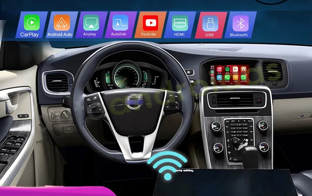 VOLVO 2014-19 S60 XC60 V60 V40 APPLE CARPLAY ANDROID AUTO | ANDROID ...
