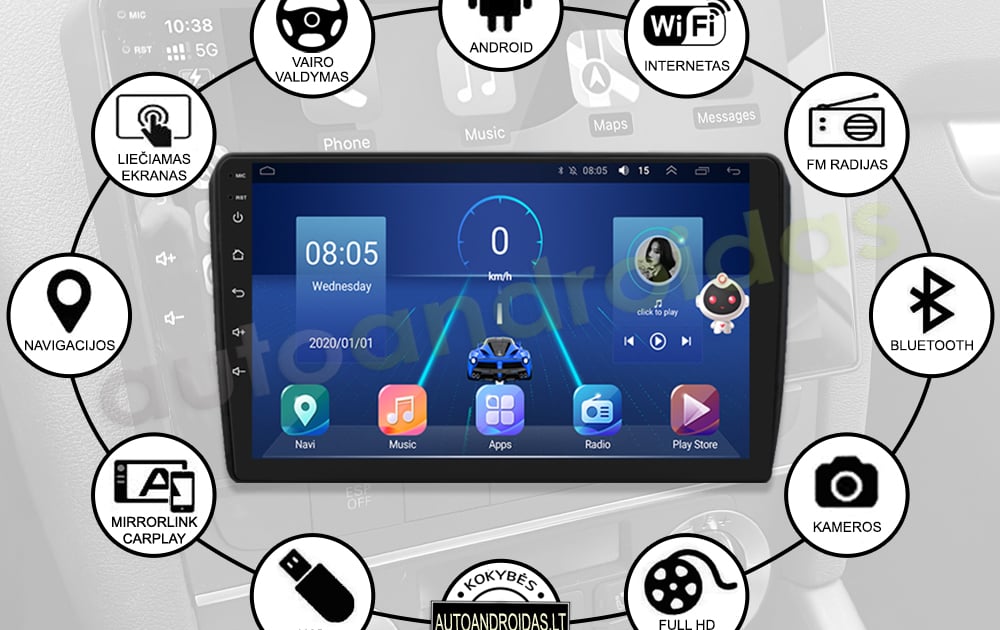 "AUDI A3 8P Android multimedia automagnetola carplay | ANDROID MULTIMEDIA | ANDROID MULTIMEDIJOS