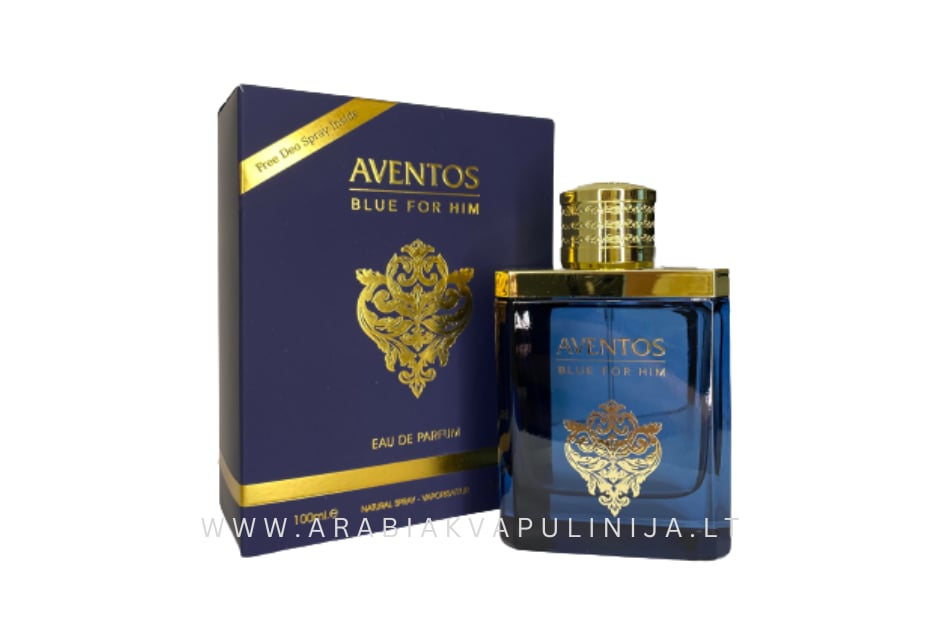 Fragrance World Aventos Blue vyrams | Kvapų Linija