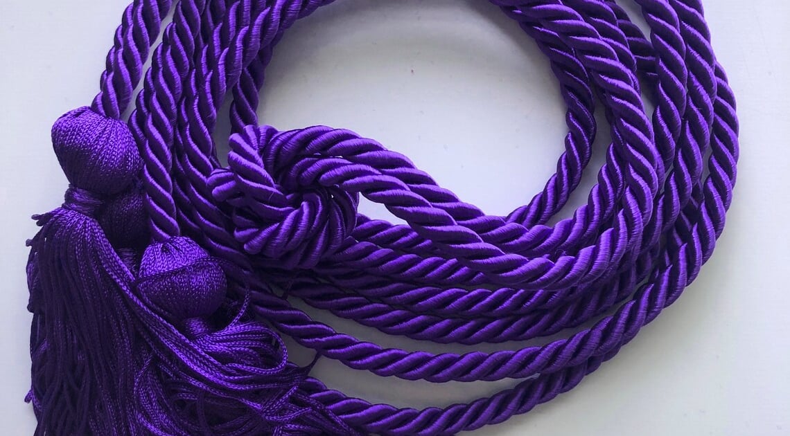 Purple Graduation Cord | Free Flags For Vets