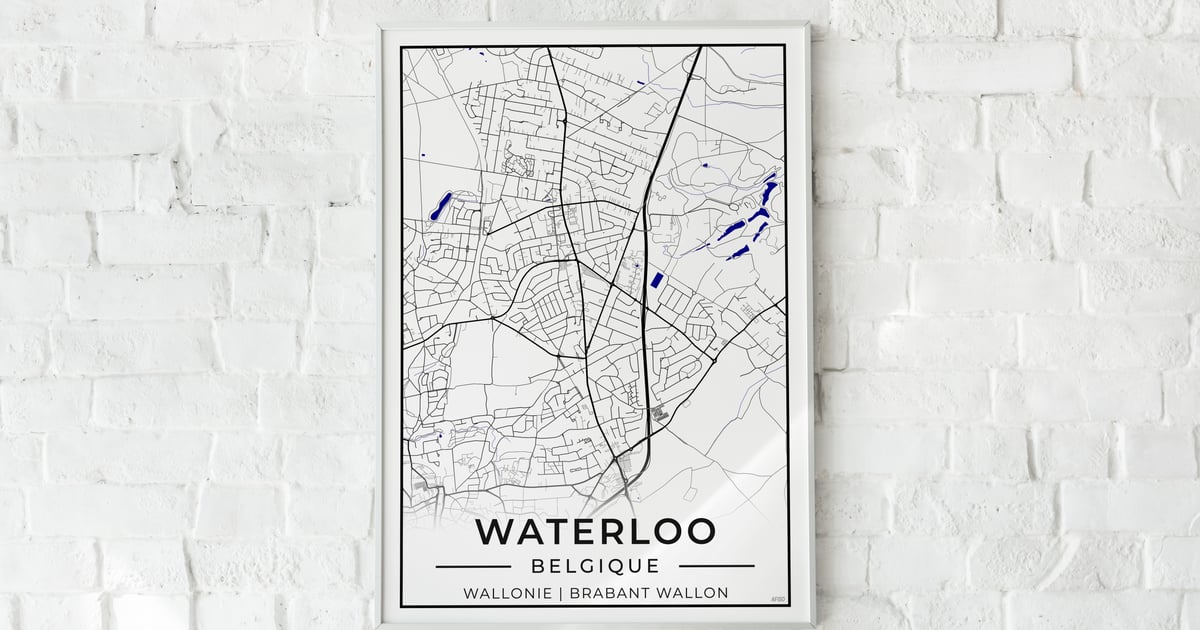 Carte Waterloo | AFISO