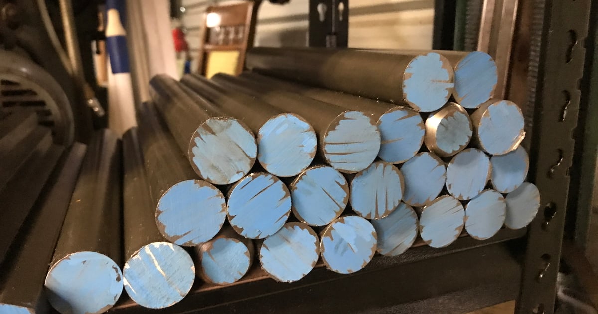 Free Machining Round Bar - 1215 | NZ Hobby Metals