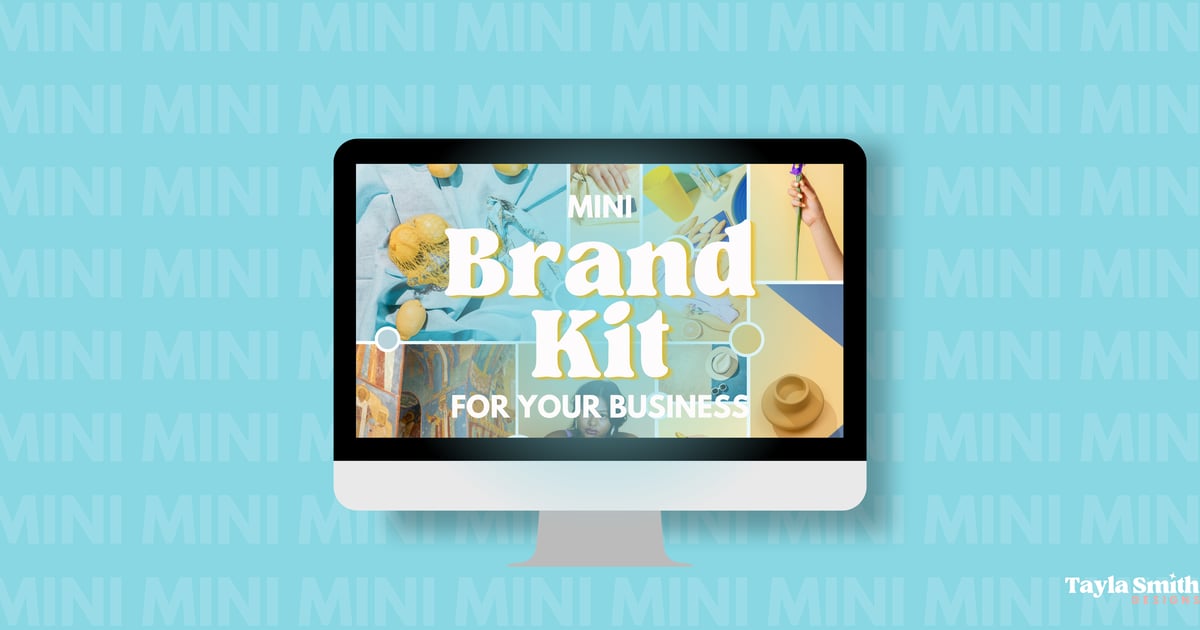 2. Brand Identity Kit (MINI) | Graphic Designer Perth | Tayla Smith Designs
