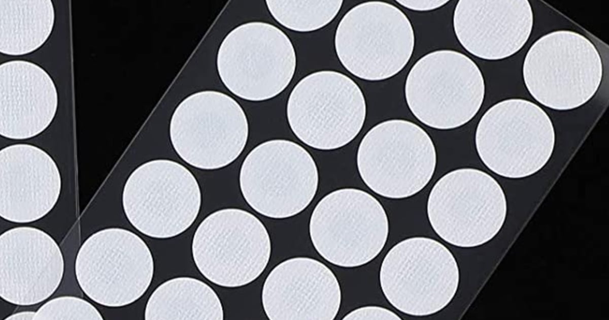 Synthetic Sterile Filter Stickers 20mm Hydrophobic Breathable Membrane ...