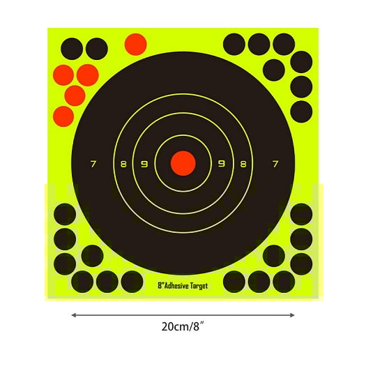 MILBRO Shoot and See 20cm Splatter Air Rifle Targets | The Bullet Hole ...