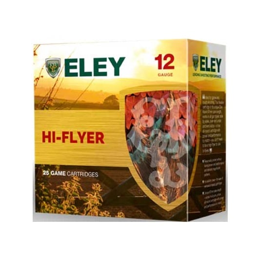 Eley Hawk 12g High Flyer 30g Fibre No 5 Shot | The Bullet Hole Gun Shop ...