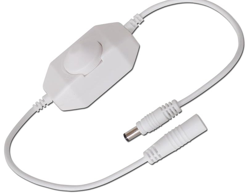 12V 5A Single Channel Mini LED Dimmer with Wire