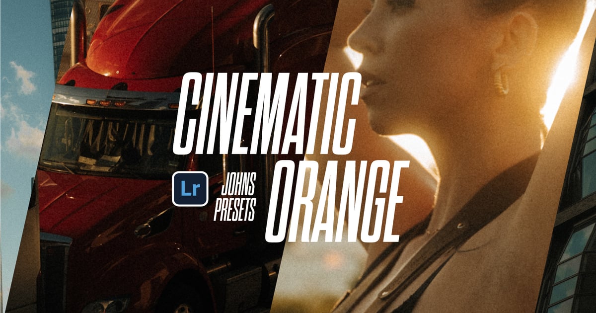 Cinematic Orange Preset | Juan Diego Johns Photography