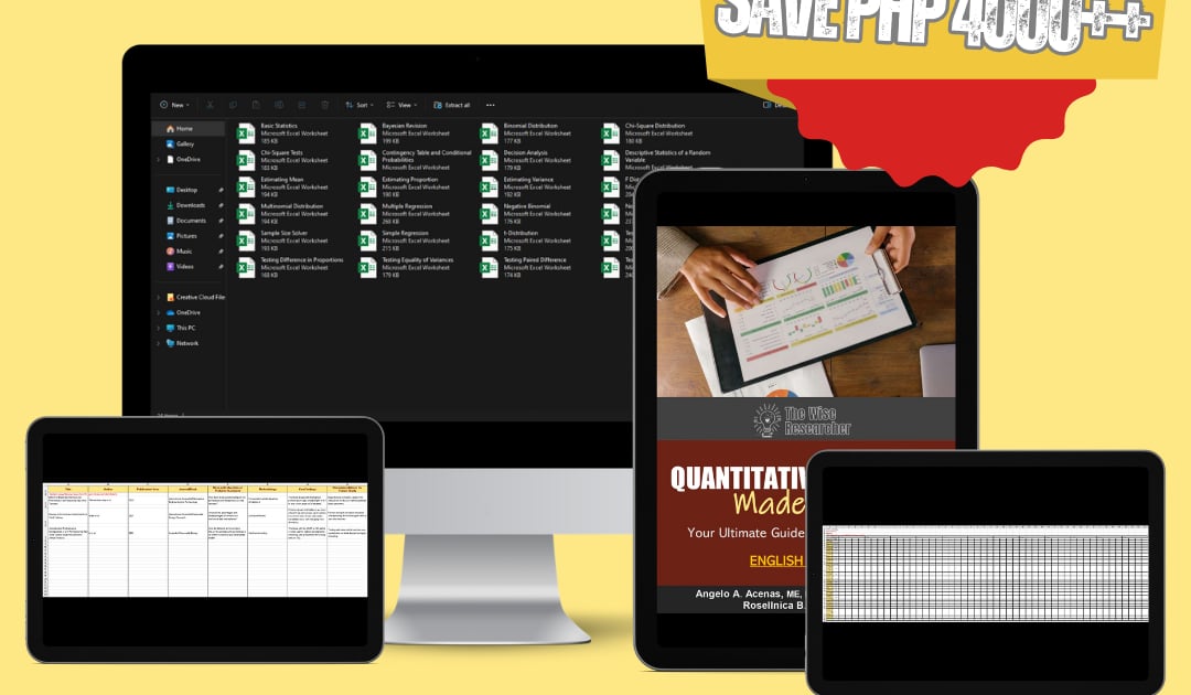 Quantitative Research Bundle | The Wise Researcher