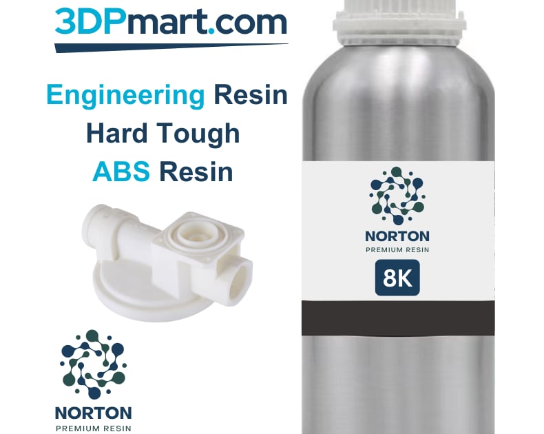 Norton Engineering Resin Hard Tough ABS Resin , 405nm SLA UV-Curing ...