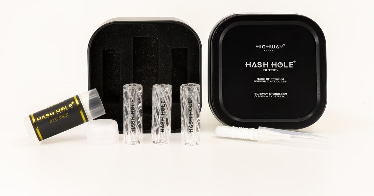 Glass Filters HASH HOLE 3 pack | Highway Studio