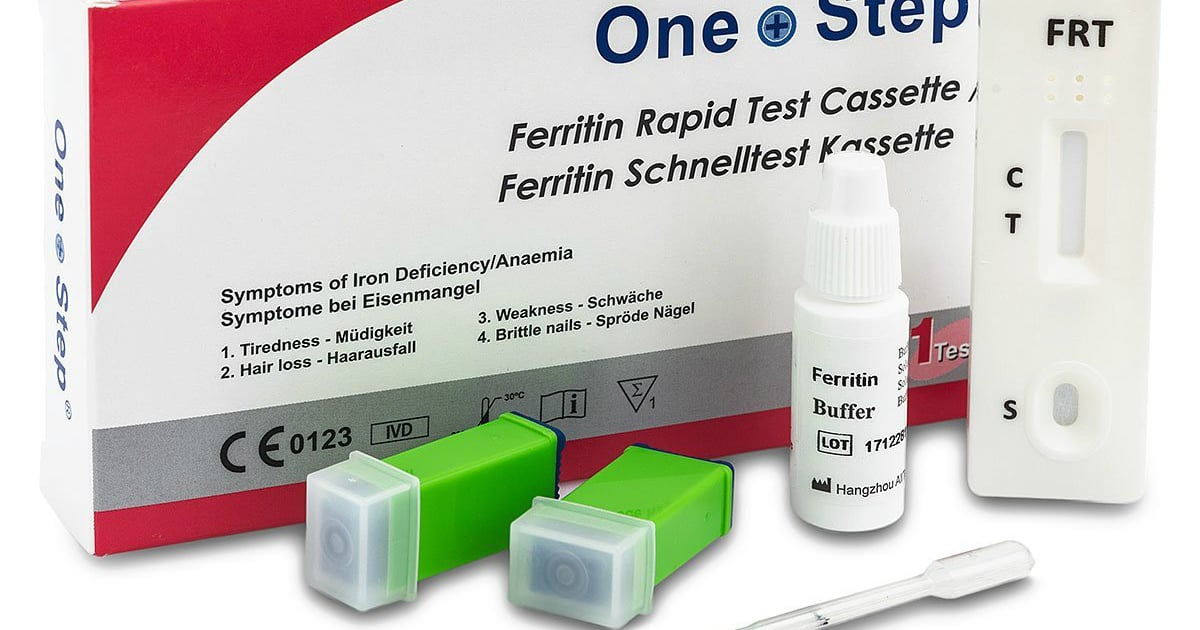 Iron deficiency Test Home Anaemia Testing Kit | Home Diagnostic tests