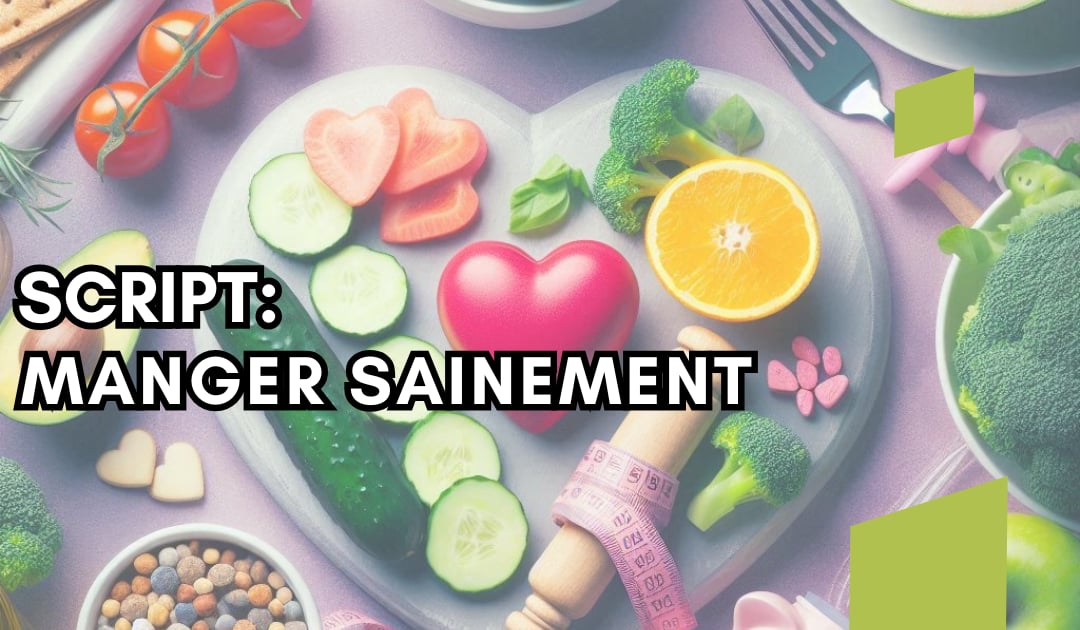 Script hypnotique - manger sainement | mes scripts hypnotiques