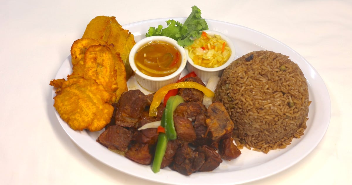 Complete Meal Fried Grio-Pork | Nette's Fresh Fritay & Grille ...
