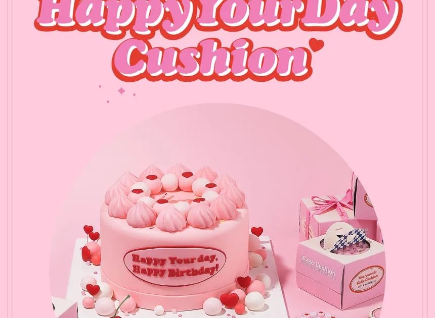 Merry Monde - Happy Your Day Cushion | kotage style