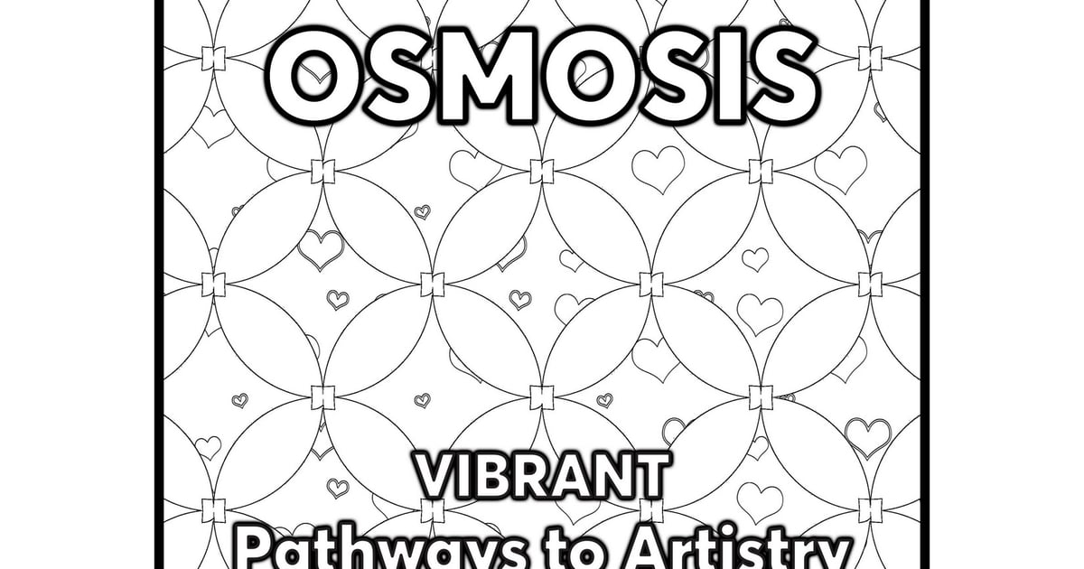 VIBRANT Pathways to Artistry - Vivid Portraits | Black Osmosis Coloring ...