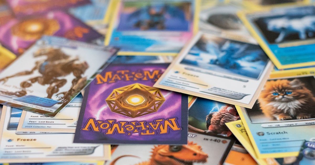 All Cards Collection - 297 Cards | Mathemon, Pokemon Alternative ...