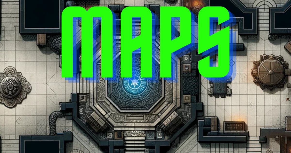 Dungeon maps | Realm Run