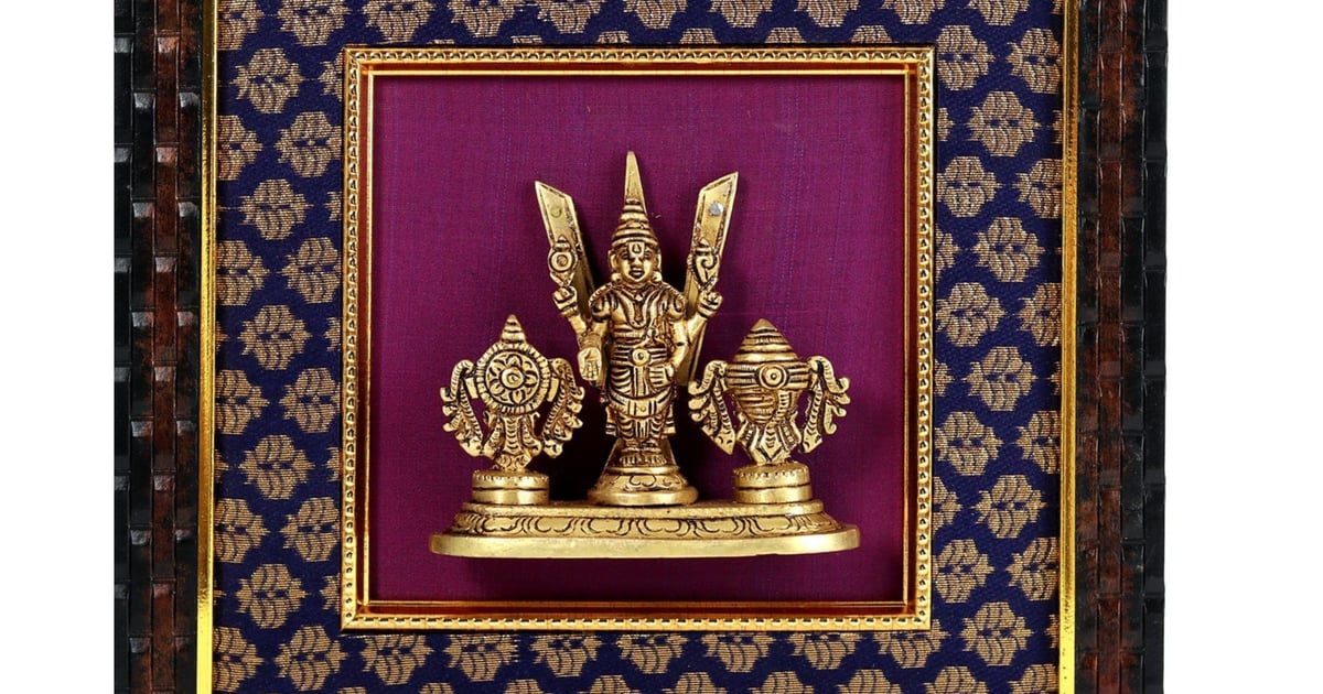 Tirupati Balaji with Vaishnava Symbols #PIF-1135 | Prajjwal ...