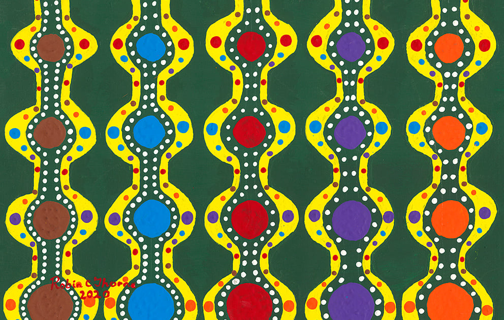 Pillar's of? | Aboriginal Spirit Art