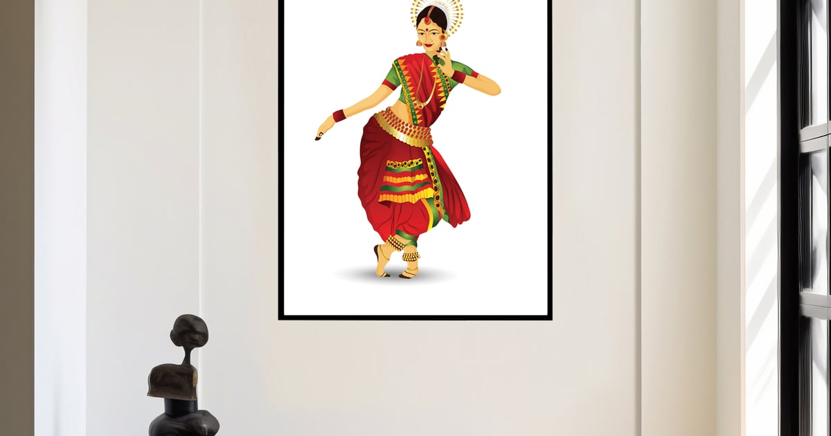 INDIAN CLASSICAL DANCE PAINTING | An Art Association