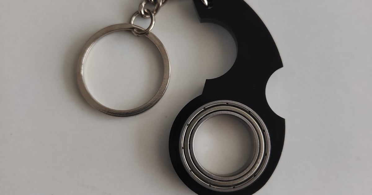 Ninja Spinner Keychain - TypeB | qwik3D