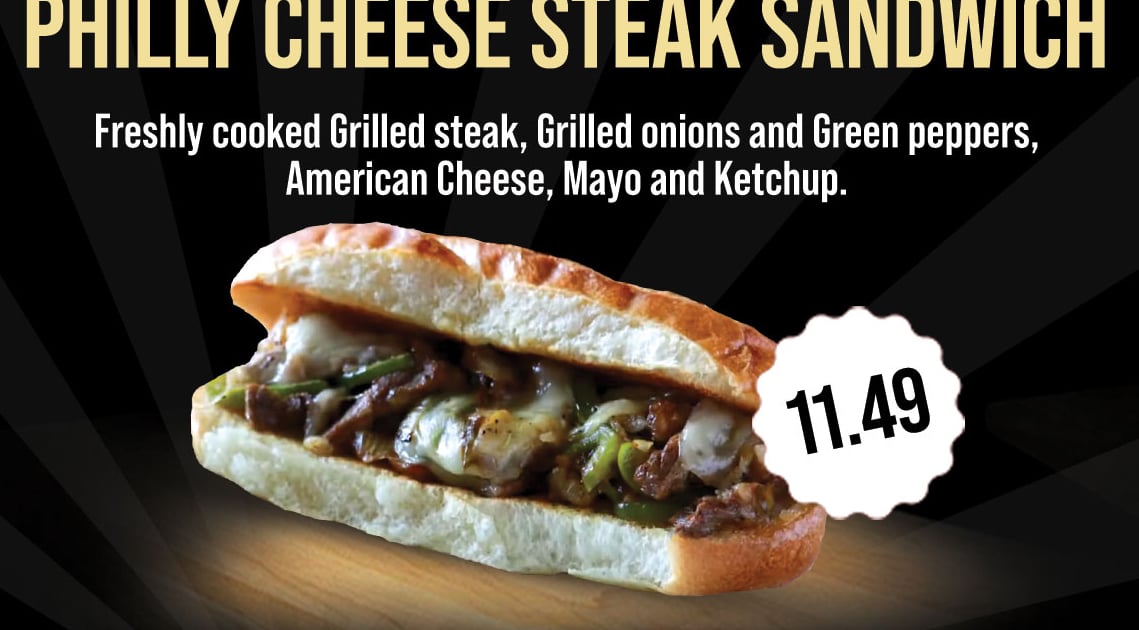 Philly Cheese Steak Sandwich | desmashburger