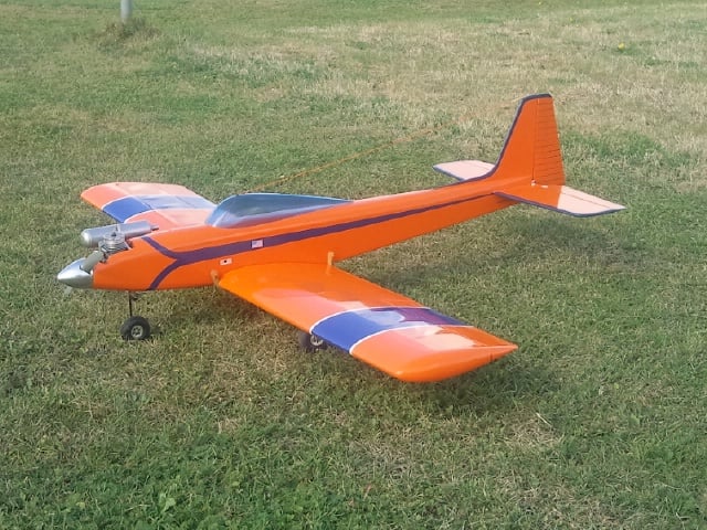 ‘Flea-Fli’ by Phil Kraft - 39" RC Aerobatic Model ~ Laser-cut Balsa Ply ...