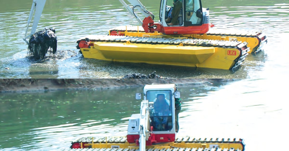Mini Amphibious Excavator AX110LRP | Jual Amphibious Excavator Ultratrex