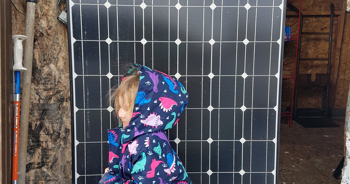 Used Sanyo 215 Watt Solar Panel | Early Dawn Energy