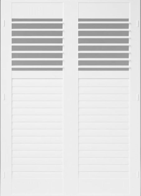 Elevate Your Space with Bespoke White Window Shutters | Custom Window Shutter Installation ...