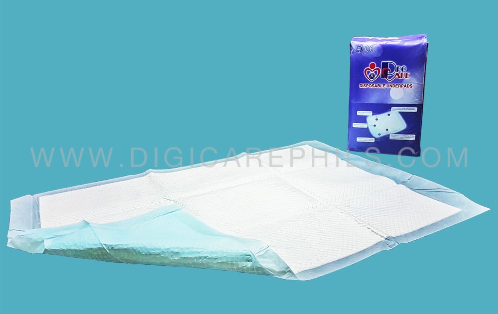 Disposable Underpads | Digicare Medical Products - Manila, Philippines