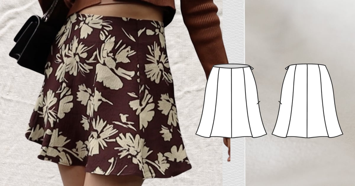 Joy 8-Panel Skirt | Lizzie Design Studio