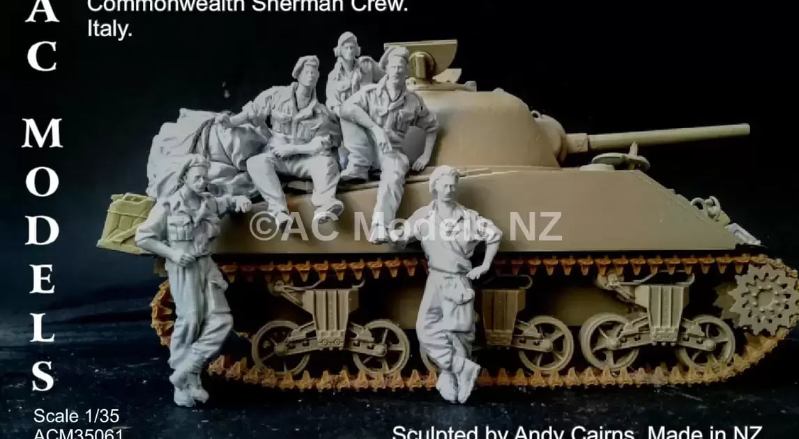 Commonwealth Sherman Crew Italy | AC Models NZ