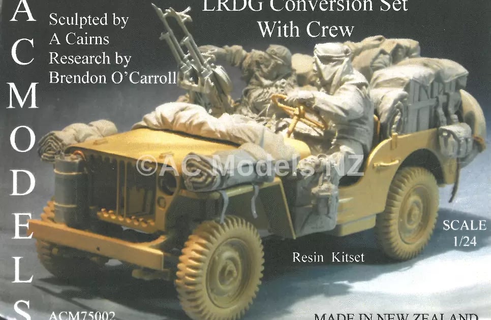 LRDG Conversion Set with Crew | AC Models NZ