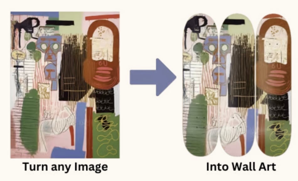 “4 BOARD CUSTOM” | Manic Cherry Skateboard Wall Art