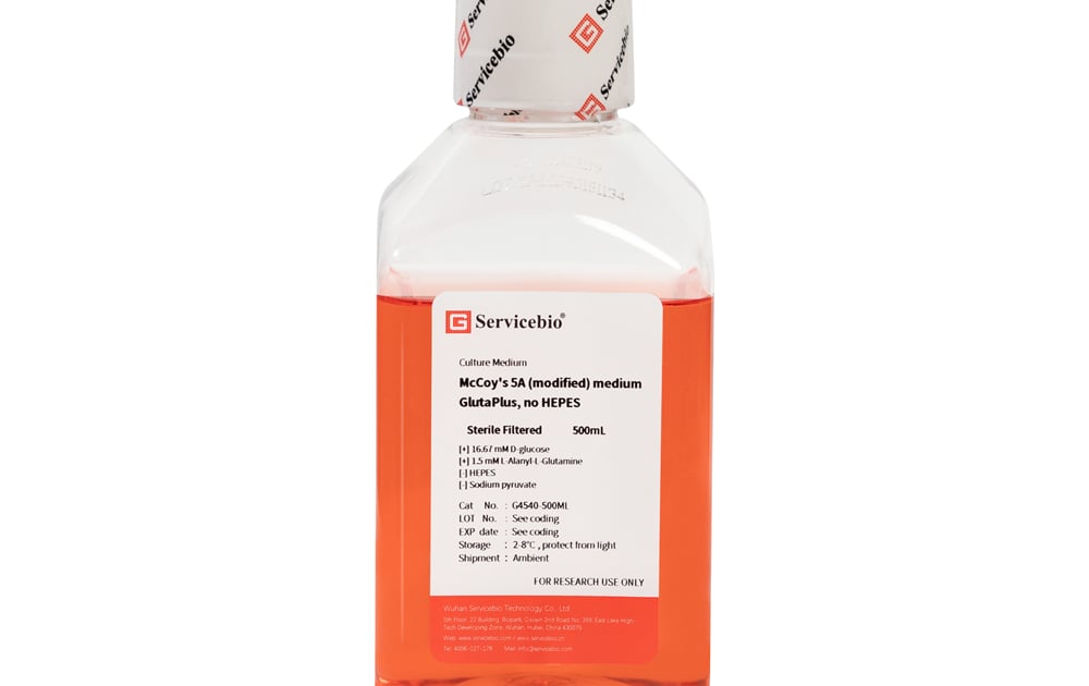 Cell culture medium ,McCoy's 5A (Modified) Medium | Envision Sciplus