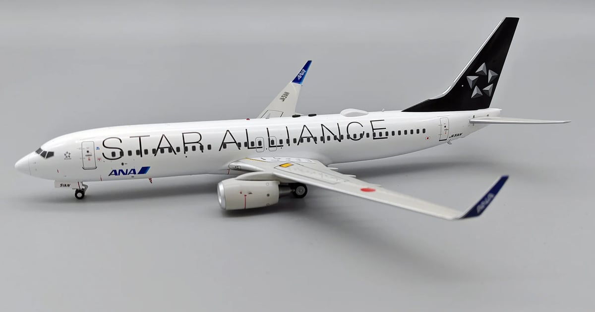 ANA B737-800W "STAR ALLIANCE" | MAYDAY HOBBY SHOP