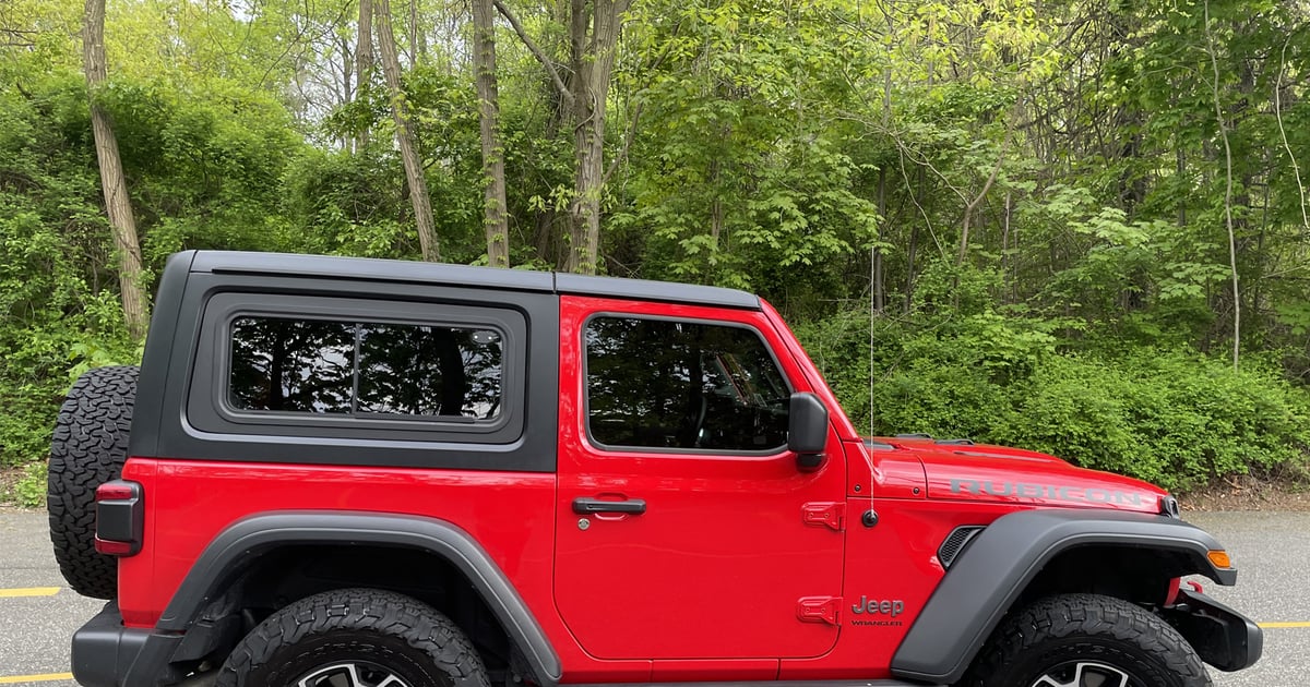 Sliding Window for 2-door Jeep Wrangler JL Hardtop (2018-present ...