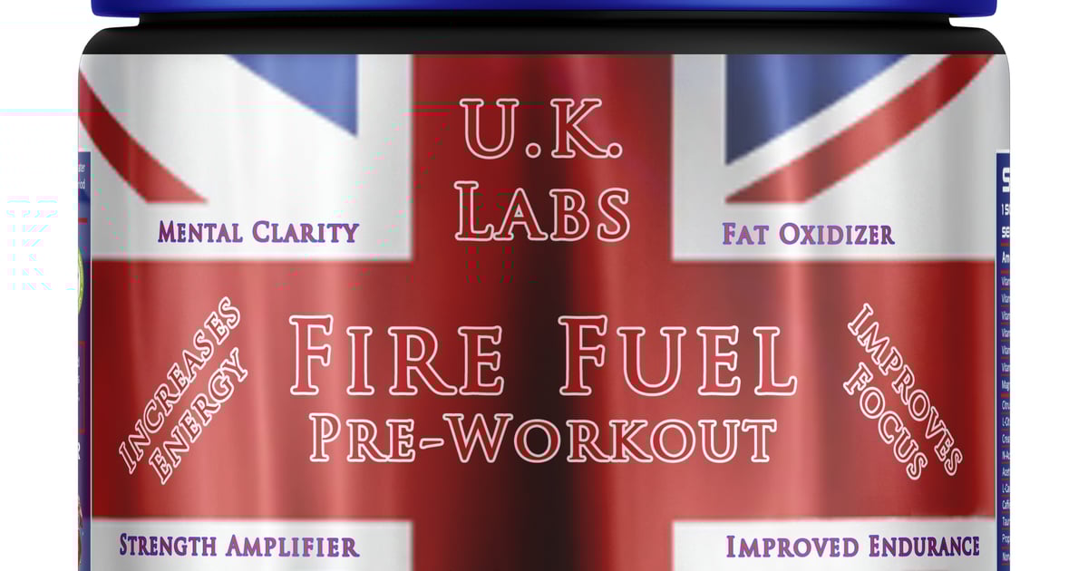 FIRE FUEL - PRE WORKOUT - CHERRY FLAVOR | UK Labs