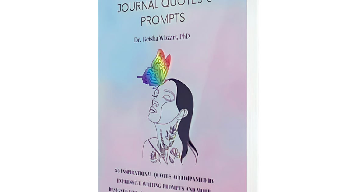 Expressive Writing Journal with Quotes and Prompts