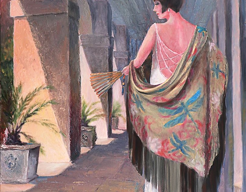 DRAGONFLY LADY | J Thompson Art