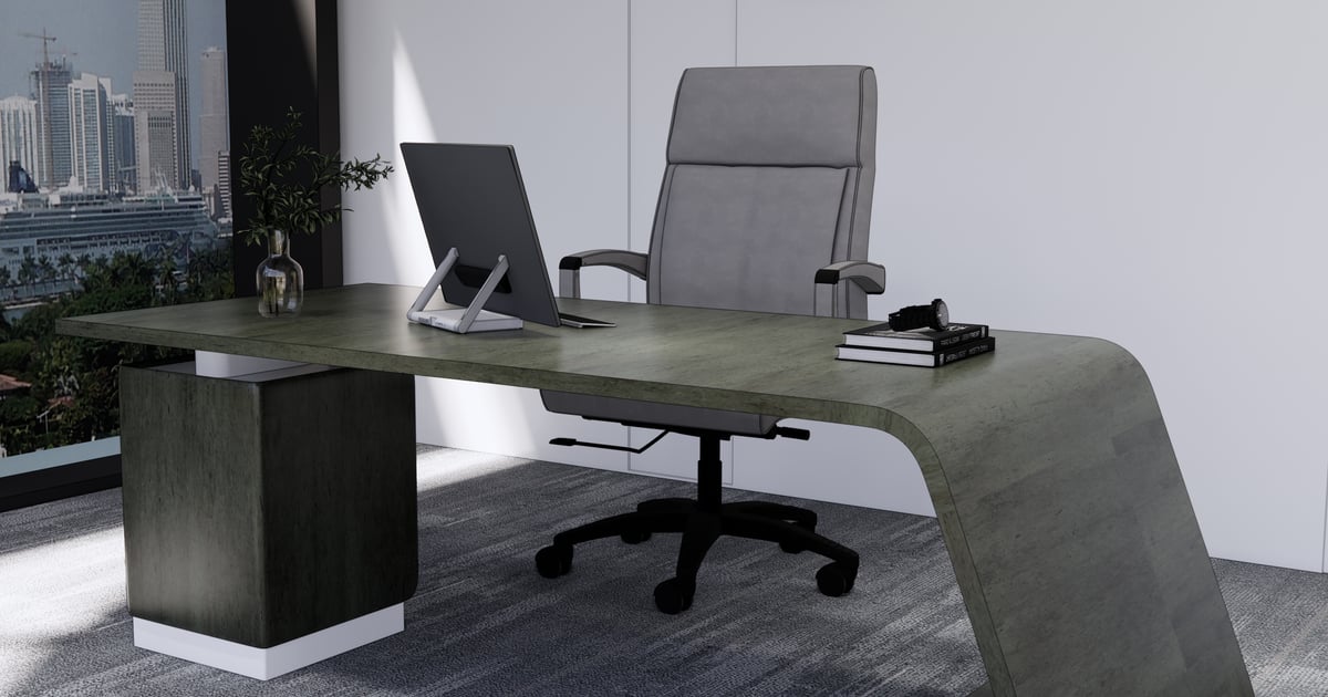 Cube Executive Desks | Royal Real Touch
