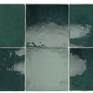 Artisan Moss Green 6.5cm x 20cm Wall Tile | Waterhouse Tiles - Laura ...