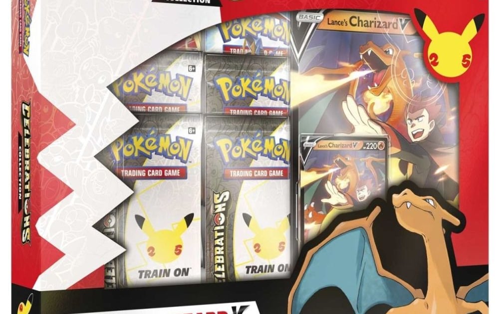 Pokemon Celebrations Collection- Lance's Charizard V | 3 Kings Collectables