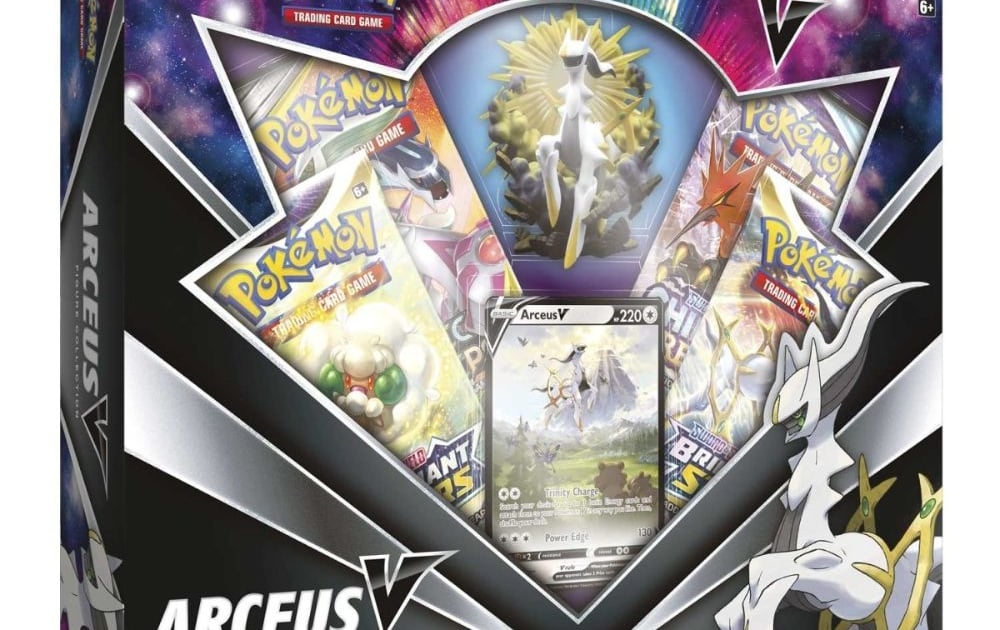 Pokemon- Arceus V Figure Collection | 3 Kings Collectables