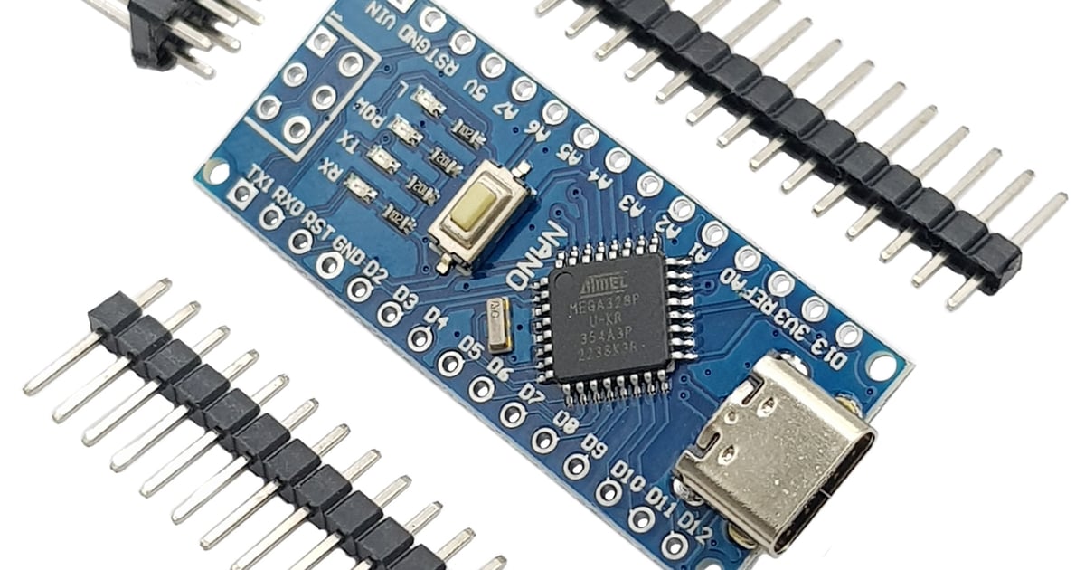 Arduino Nano V3 ATmega328P y CH340 conector Tipo C | MGSYSTEM