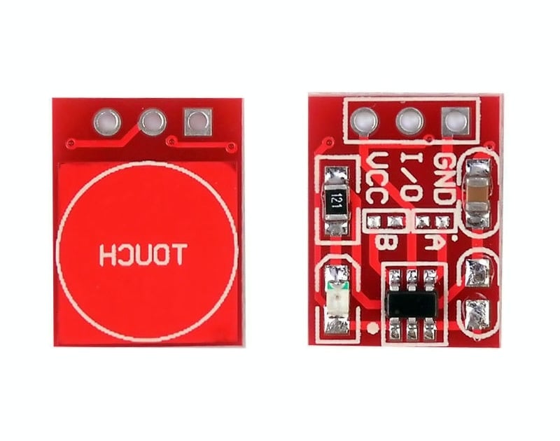Módulo sensor TTP223 touch táctil capacitivo | MGSYSTEM